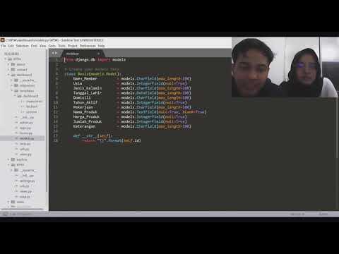 MEMBUAT WEBSITE DINAMIS DENGAN DJANGO - YouTube