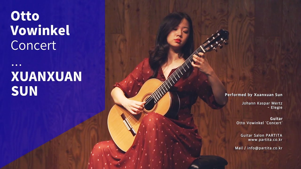 Xuanxuan Sun / J.K. Mertz - Elegie / Otto Vowinkel Guitar - YouTube