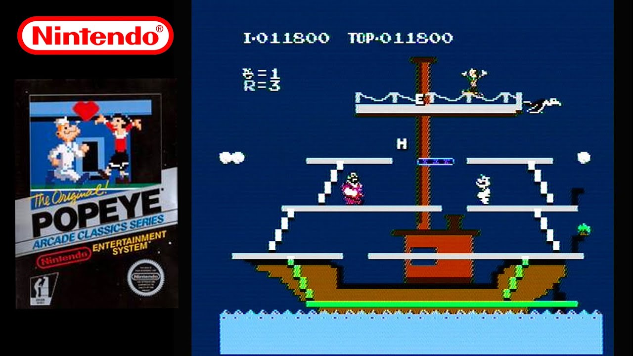 NES-1983 - Popeye - YouTube