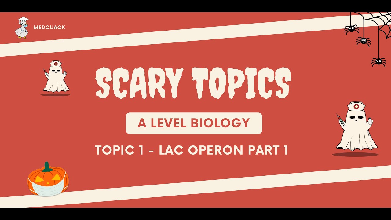 The Lac Operon Part 1 | Scary Topics of A Level Biology Series ...