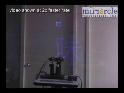 MEMS Mirror-based Transparent / Head-Up Display - YouTube