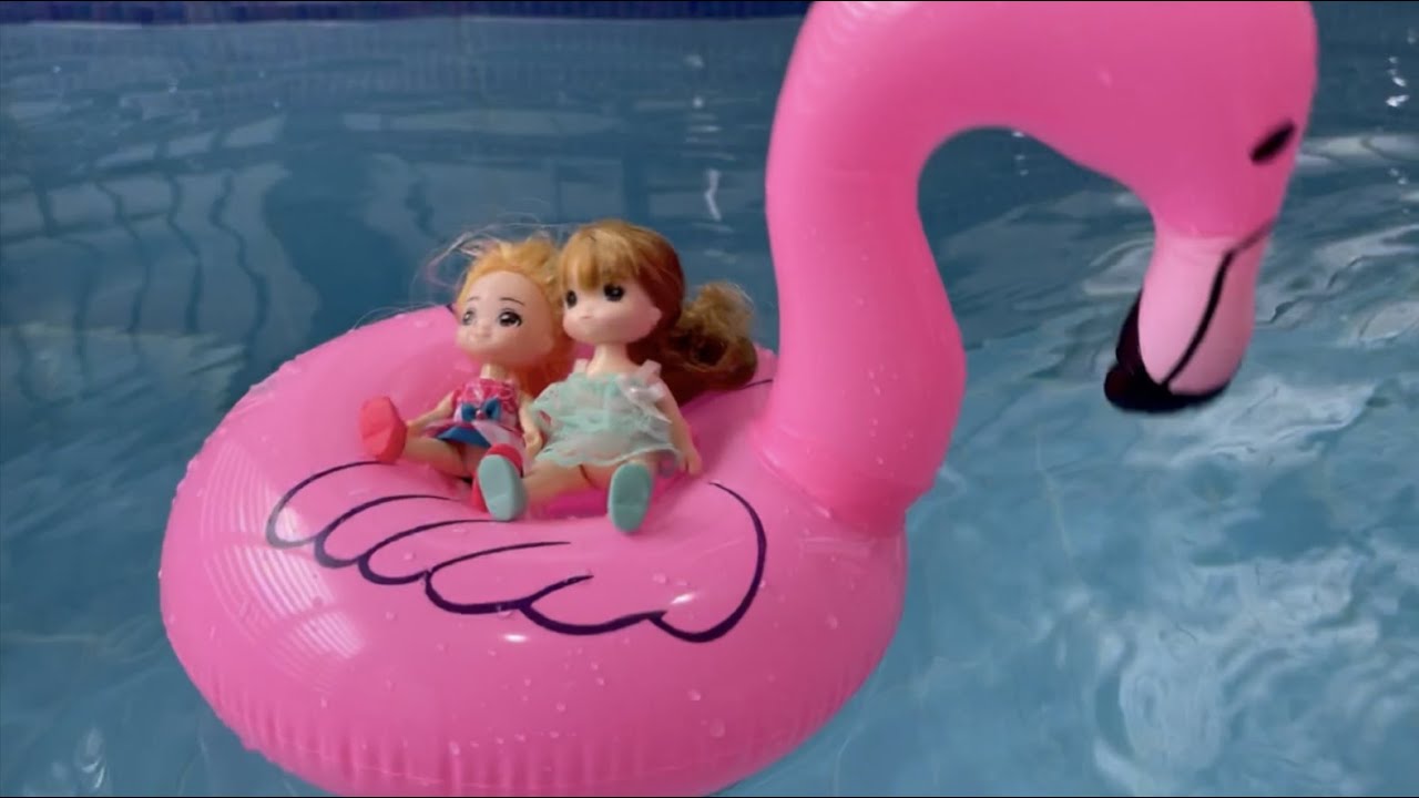 미미 수영장 가다 - Mimi goes to the swimming pool. - YouTube