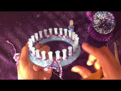 Loom Knit Scrubby|Knit Scrubby|Beginner Loom Knit Scrubby - YouTube