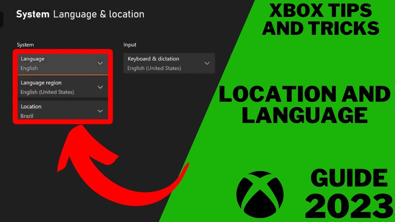 How to change your location and language on your Xbox (Guide 2023 ...