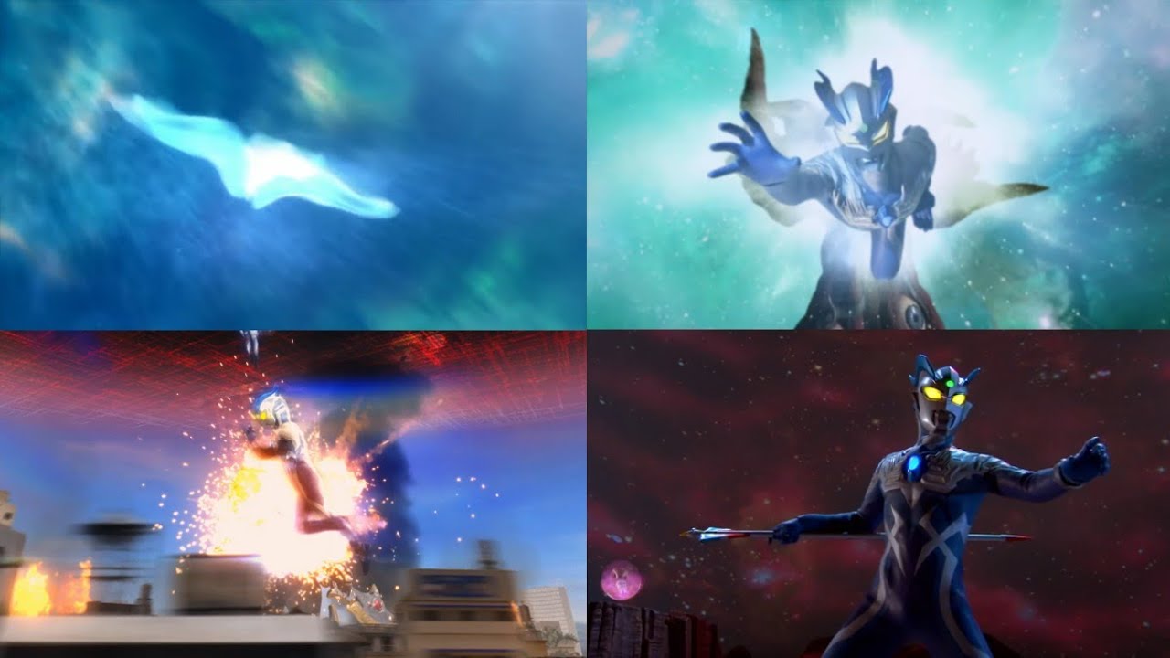 Ultraman Zero Luna-Miracle Zero All Technique - YouTube