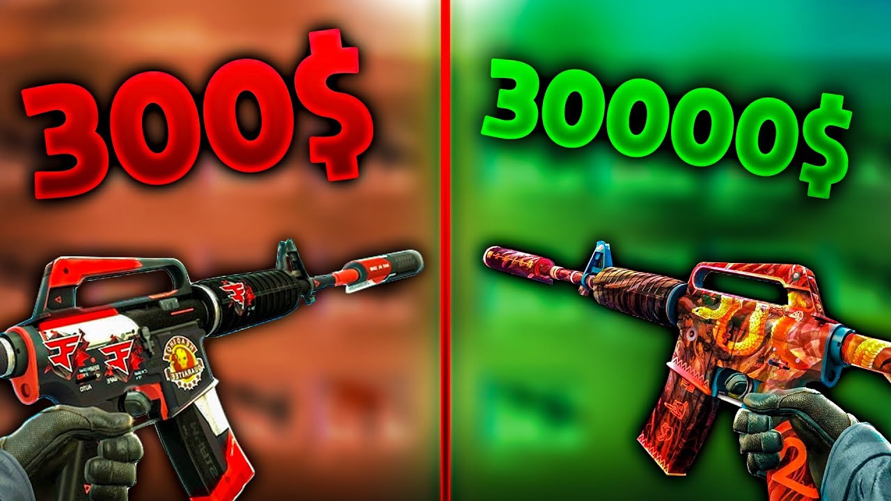 CS2 RED LOADOUT! BUDGET Vs BALLER! - YouTube