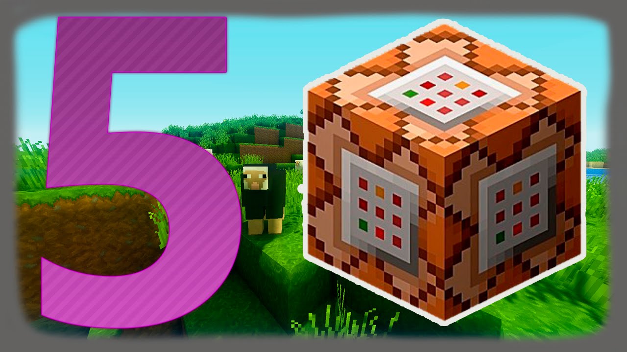 MINECRAFT - 5 MEGA COMANDOS SÚPER LOCOS PARA DIVERTIRTE (II) - YouTube