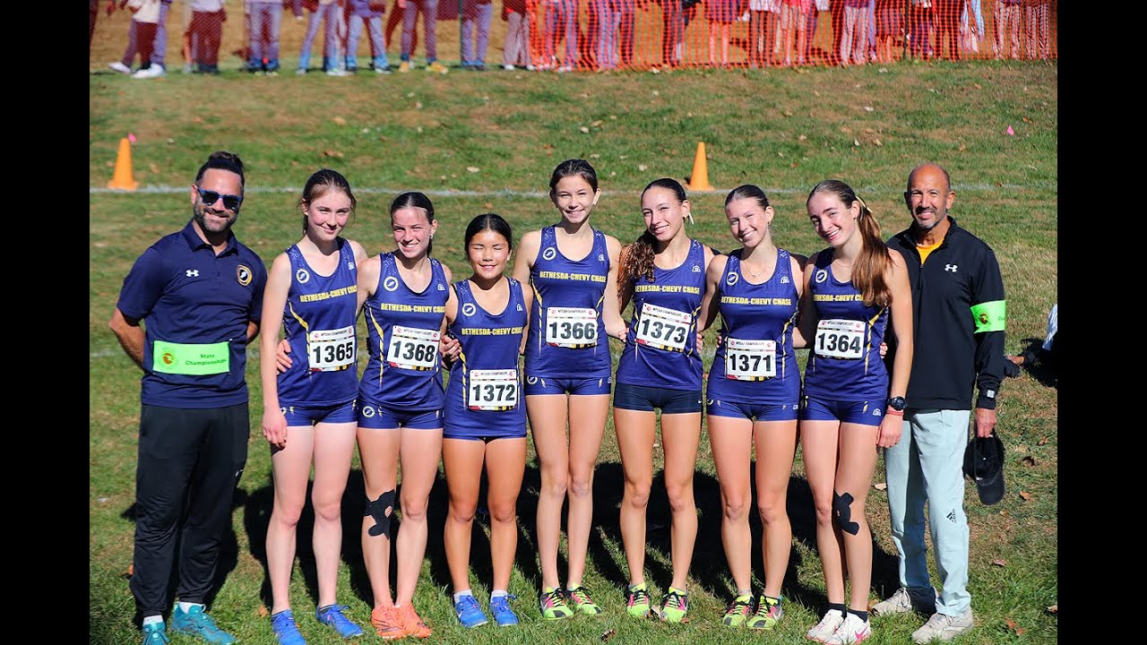 4A Girls MPSSAA XC Championship 2024 - YouTube
