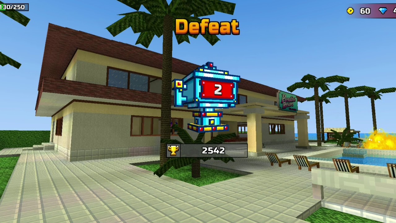 New Secret In Paradise Resort (Pixel Gun 3D) - YouTube