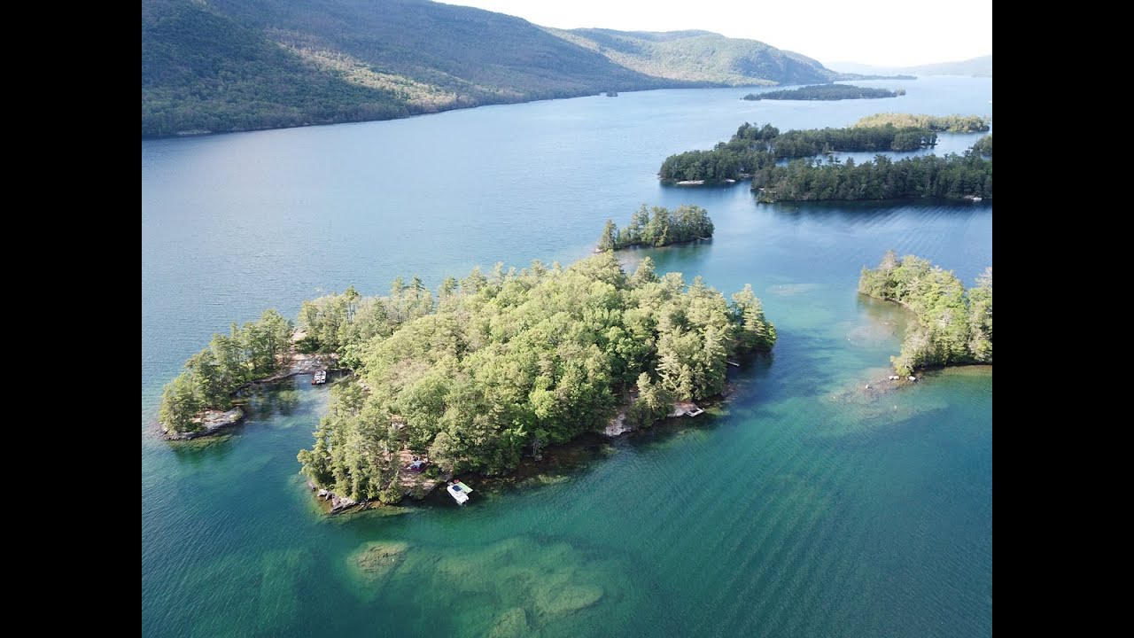 Lake George Narrow Islands 2022 - YouTube