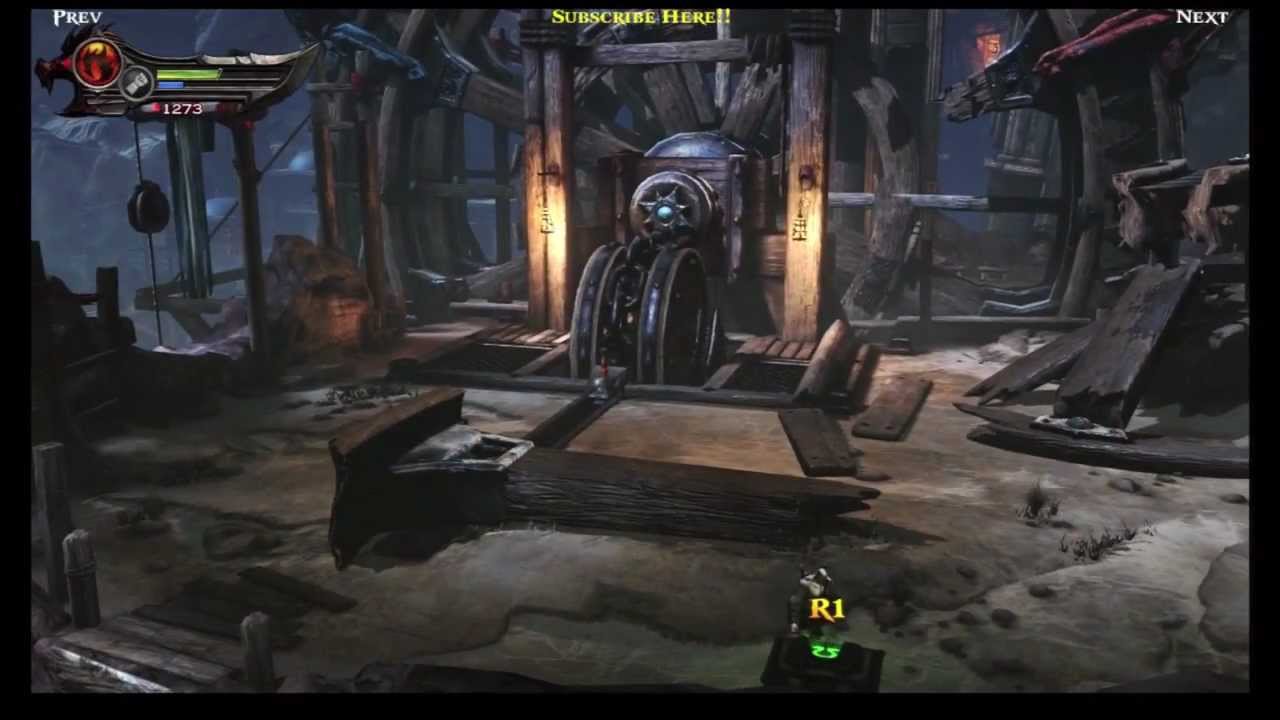 God of War: Ascension Kratos "Wheel of Death!" + A Gorgon Cobra Fight ...