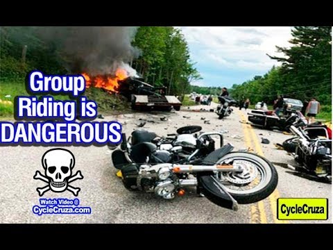 Why Motorcycle Group Riding is DANGEROUS - YouTube