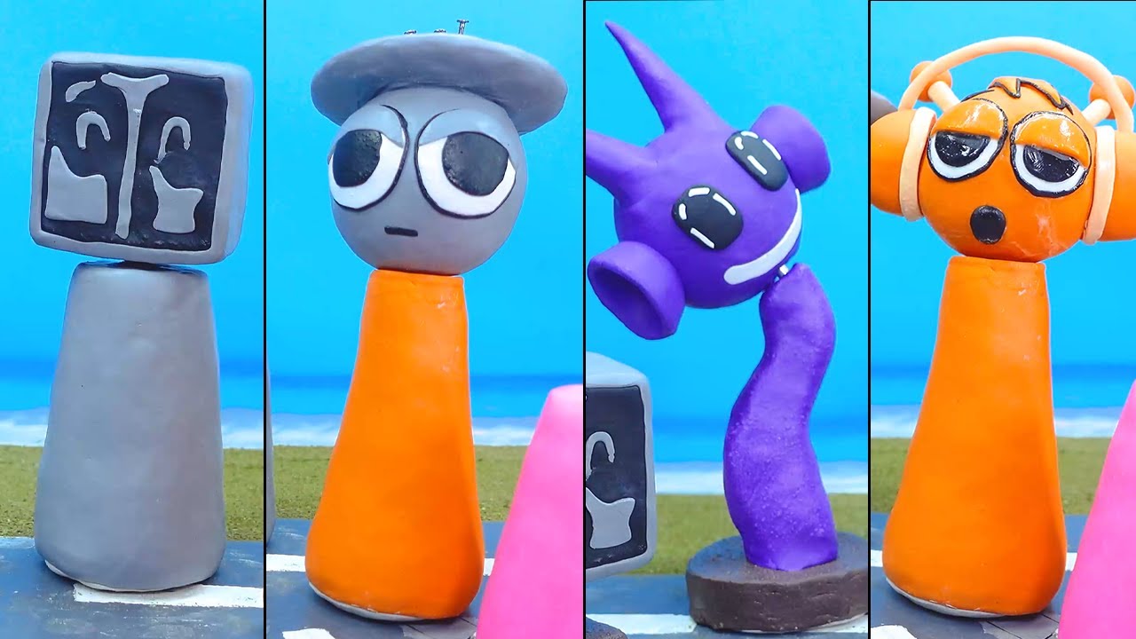 😷Choosing the Perfect Heads to SPRUNKI! MR. FUN COMPUTER, DURPLE, CLUKR ...