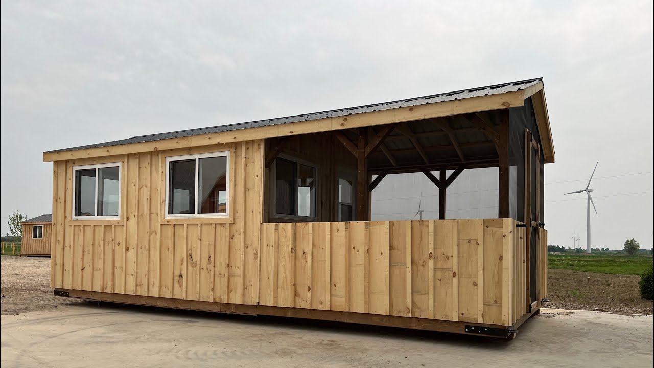 This is our off grid living room! - YouTube