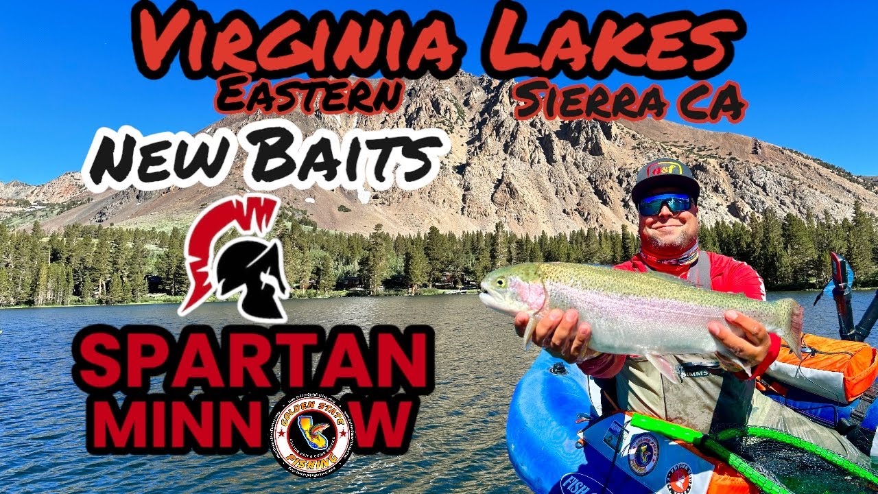 Virginia Lakes CA | New Spartan Minnows | Trophy Trout Fishing ...