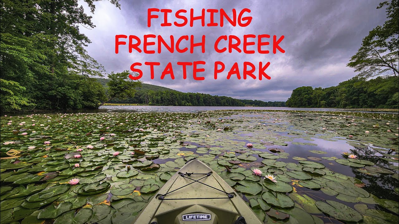 Fishing French Creek State Park (Hopewell Lake & Scotts Run Lake) - YouTube