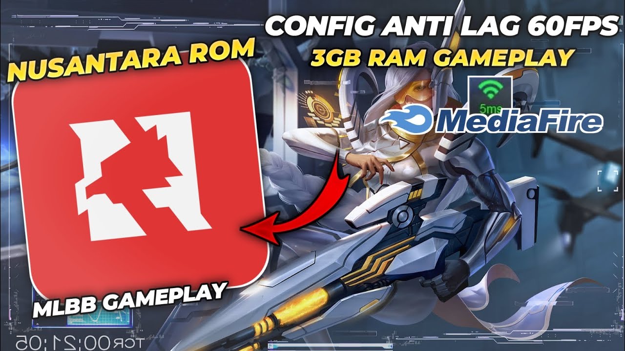 ML Config Anti Lag 60FPS Ft. Nusantara Rom Android 10 Gameplay - RC ...