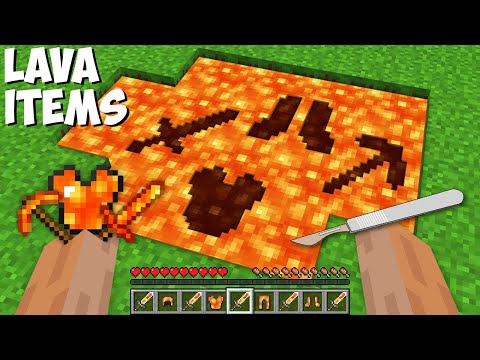 This is THE BEST WAY TO GET LAVA ITEMS in Minecraft ! NEW LAVA ITEMS ...