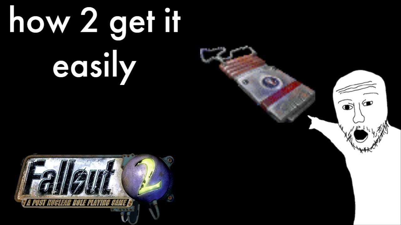 Fallout 2: How to get the Presidential Access Key - YouTube