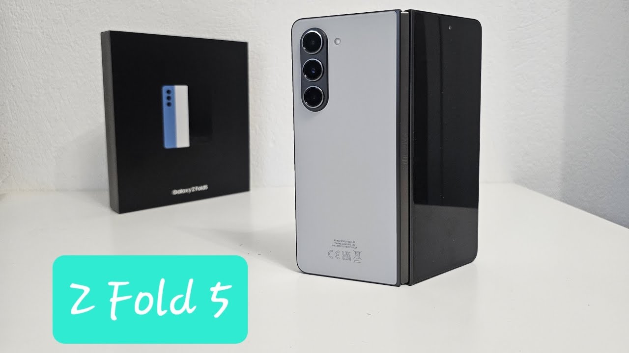 Galaxy Fold 5 Unboxing & Neuerungen | deutsch - YouTube