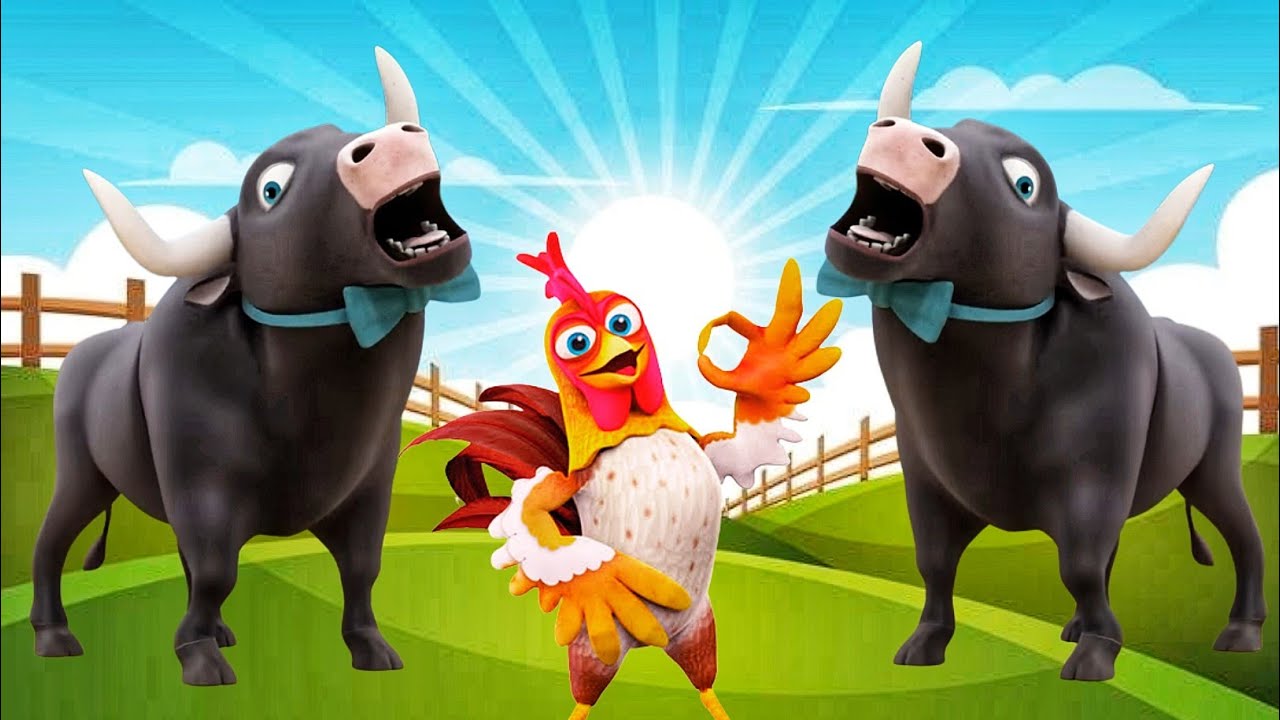 EI Pollito Pio 3D - Lola Vaca Lola La Granza de zenon efecto3d Danza ...