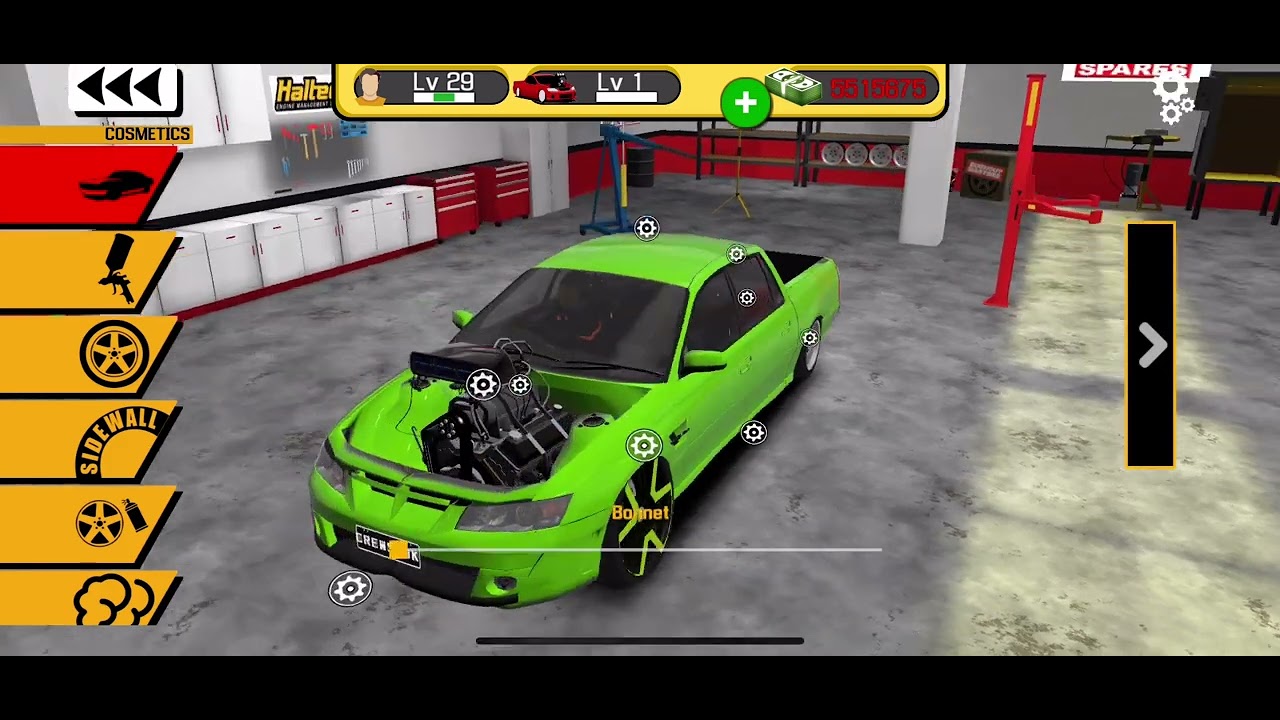 Building a new update car (vy crewmate) in burnout masters - YouTube