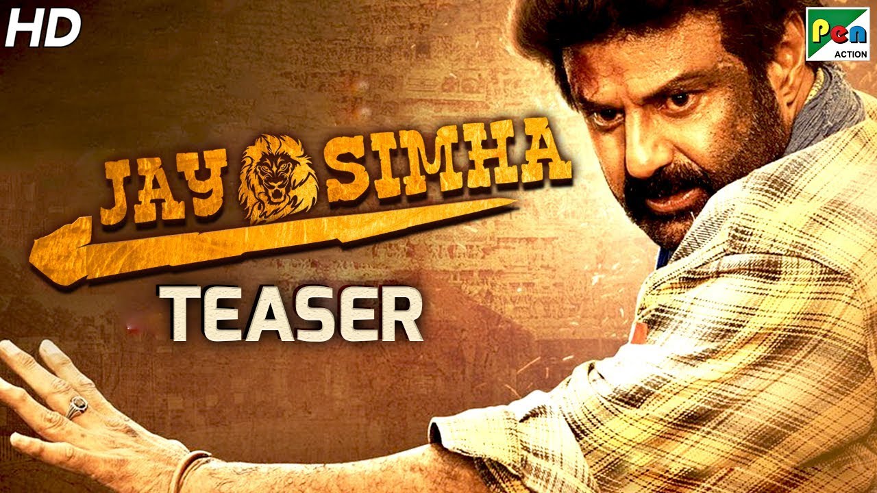 Jay Simha | Official Hindi Dubbed Movie Teaser | Nandamuri Balakrishna ...