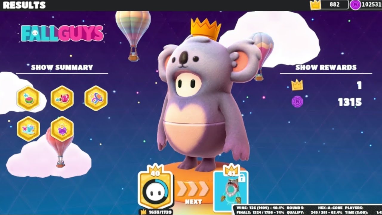 Fall Guys: Perfect Run (Caring Koala) - YouTube