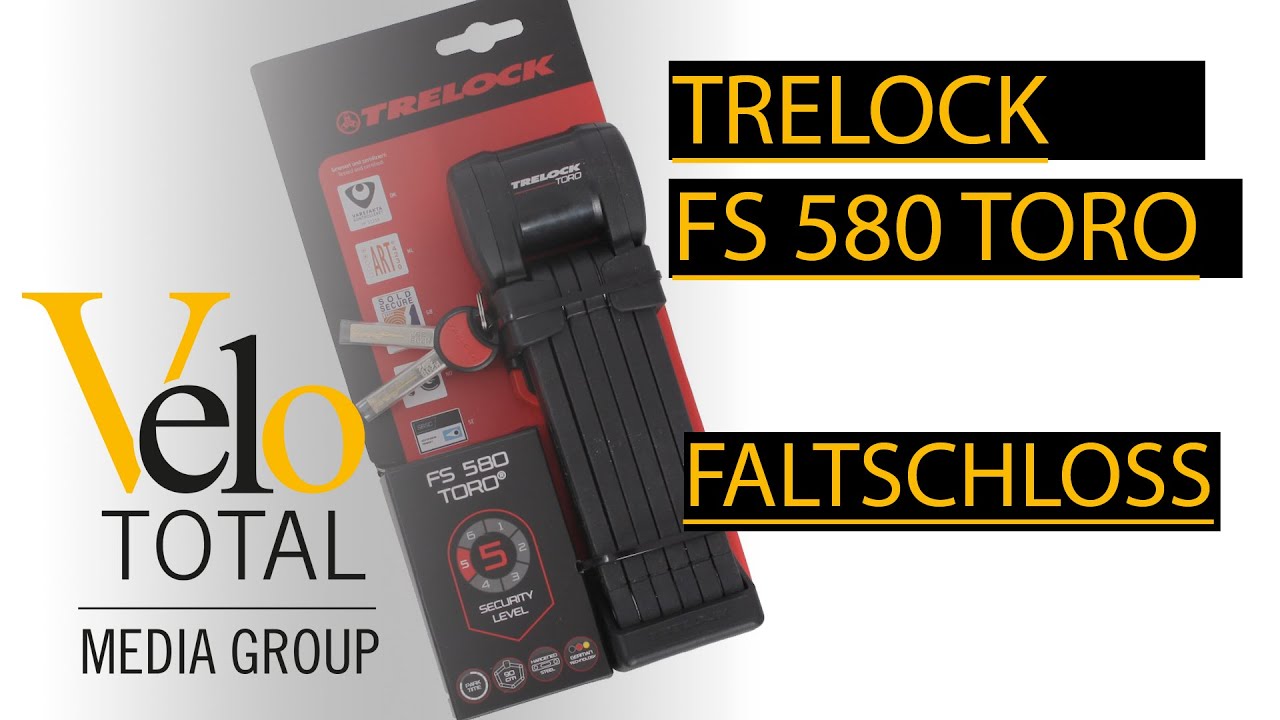 HOT STUFF: Trelock FS 580 Toro Faltschloss - YouTube