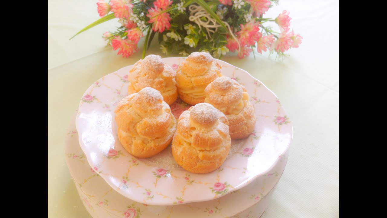 REPOSTERIA| COMO HACER CHOUX O PROFITEROLES DE CREMA ️ - YouTube