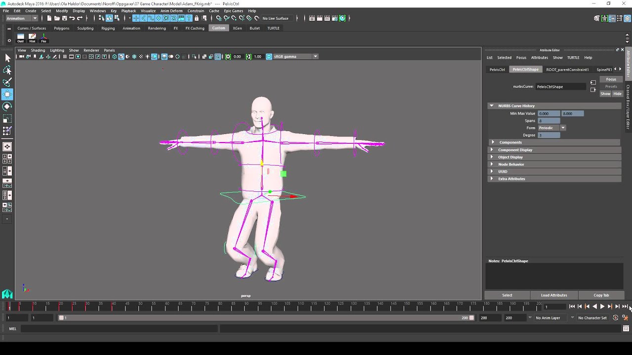 maya hiding the mesh when I scrub/play the timeline - YouTube