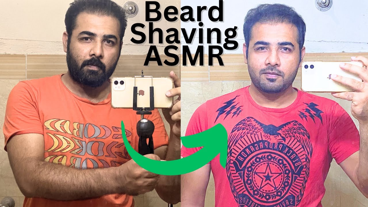 ASMR Beard Shaving | ASMR Roleplay| ASMR Barber | ASMR | Sensational ...