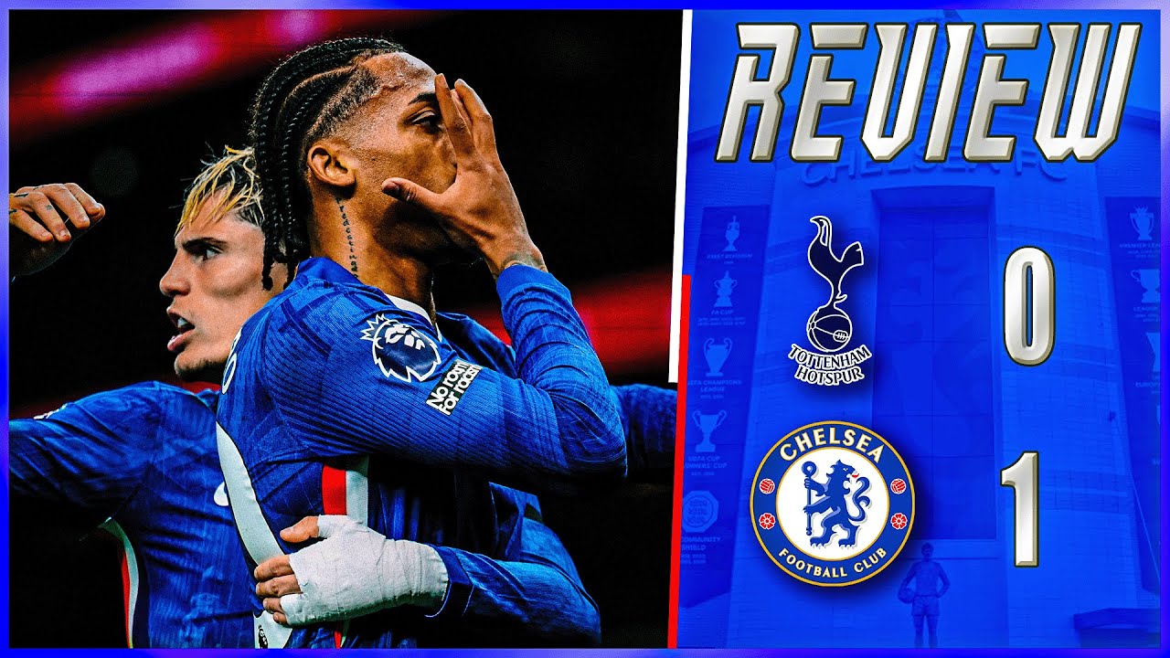 BIG VICTORY AT 3 POINT LANE! CHELSEA DOMINATE! | Tottenham 0-1 Chelsea ...