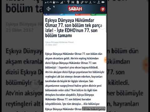Eşkıya Dünyaya Hükümdar Olmaz 77. son bölüm tek parça izle! - İşte EDHO'nun 77. son bölüm tamamı