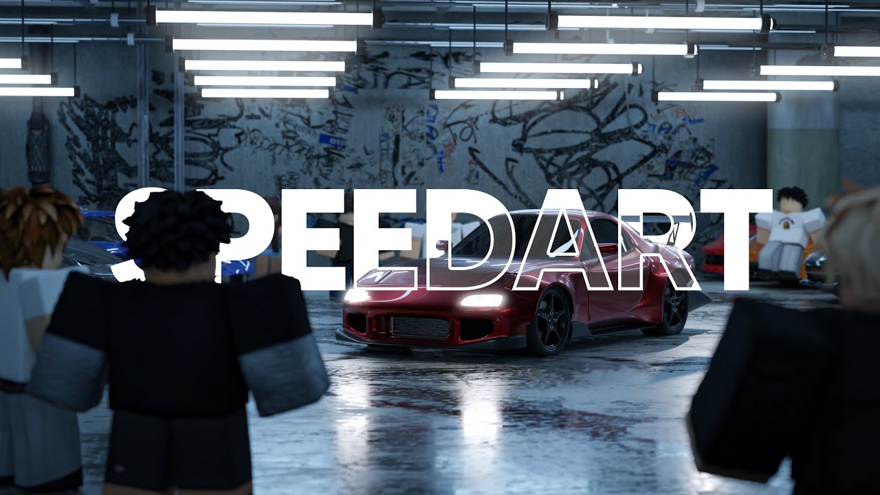 Garage Car Meet [ ROBLOX GFX SPEED ART ] - YouTube
