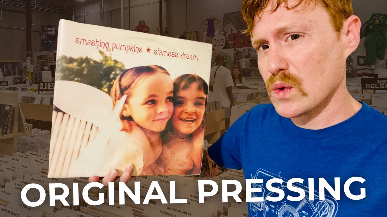 Smashing Pumpkins - Siamese Dream Original Pressing - VINYL UNBOXING ...