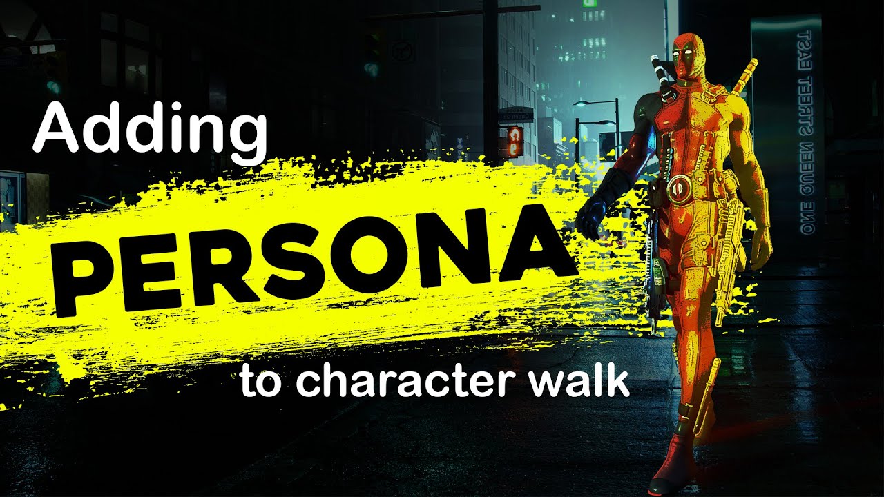 Transform a Basic Walk into a Unique Character Walk | Adding ...