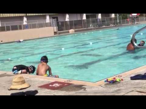 Ryan swim lesson to - YouTube