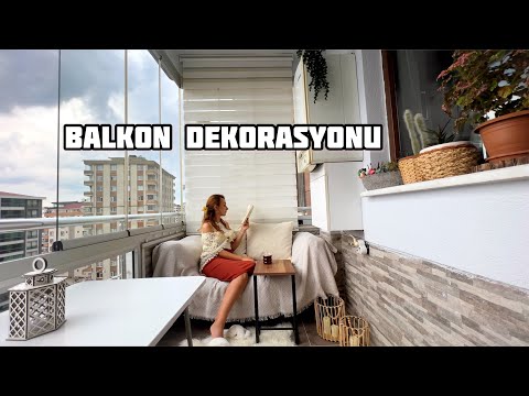 Küçük Balkon Dekorasyonu/Ferah Bir Balkon OLuşturmak/Dekorasyon Sevenler