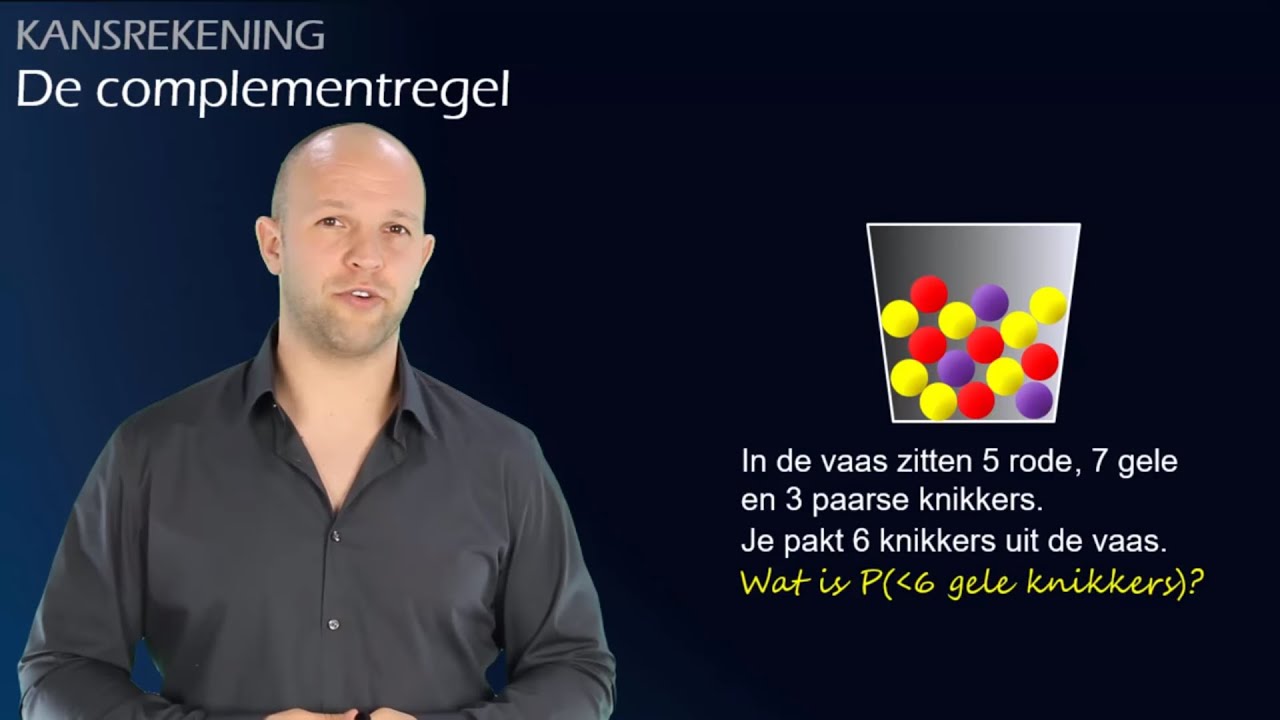Wat is de complementregel? En hoe gebruik je hem? - Het vaasmodel (vwo ...