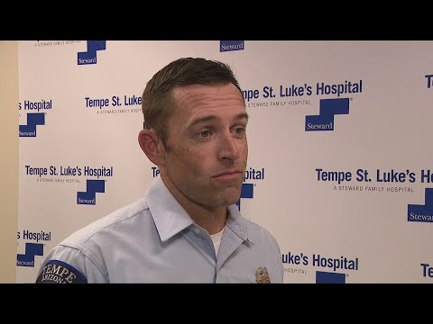 Off-duty Tempe firefighter honored for helping to save lives in ...