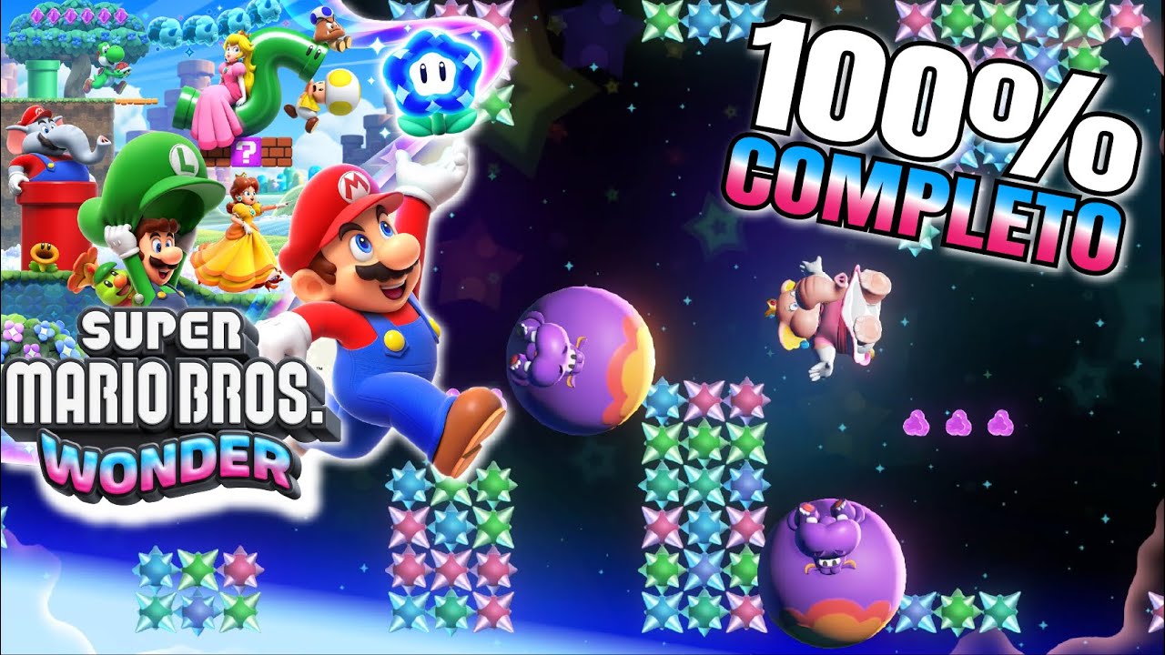 Hipobótamos cósmicos (guía completa) | Super Mario Bros Wonder · 11 ...