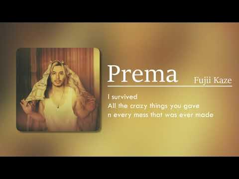 Fujii Kaze「Prema」on vocal / 歌詞 - YouTube