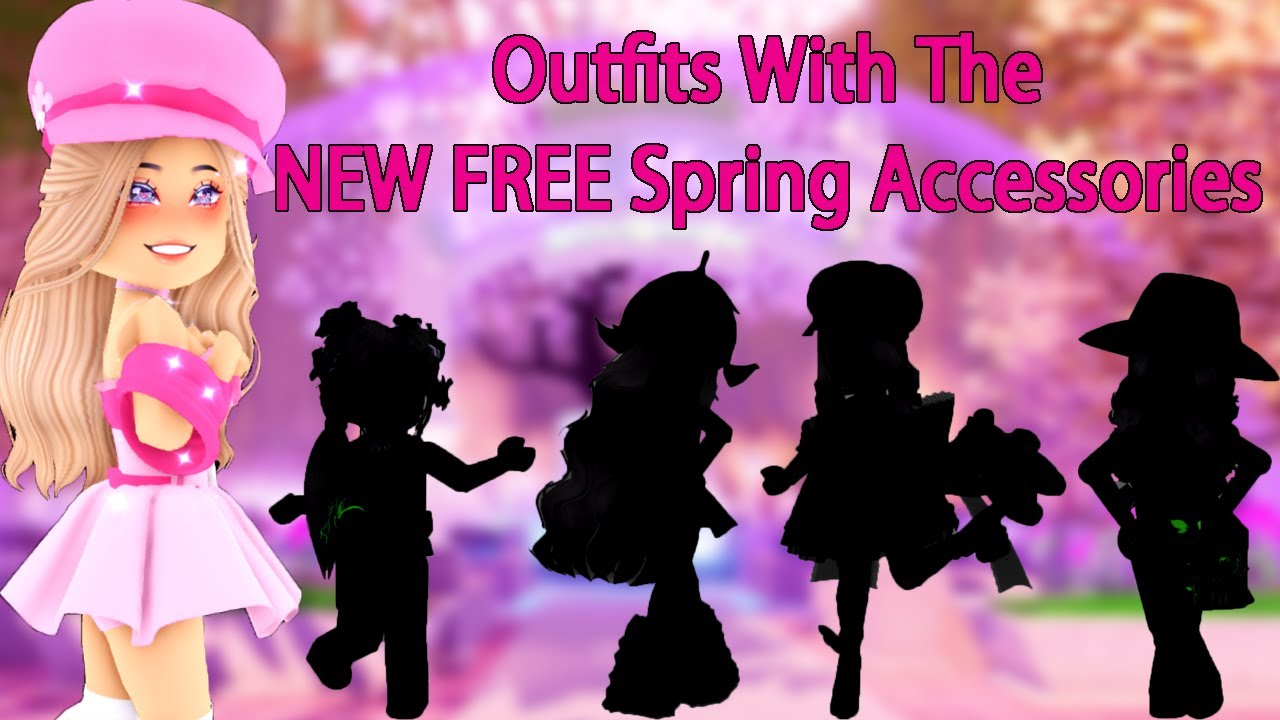 Super Cute Spring Outfits With The NEW FREE Accessories In Royale High ...