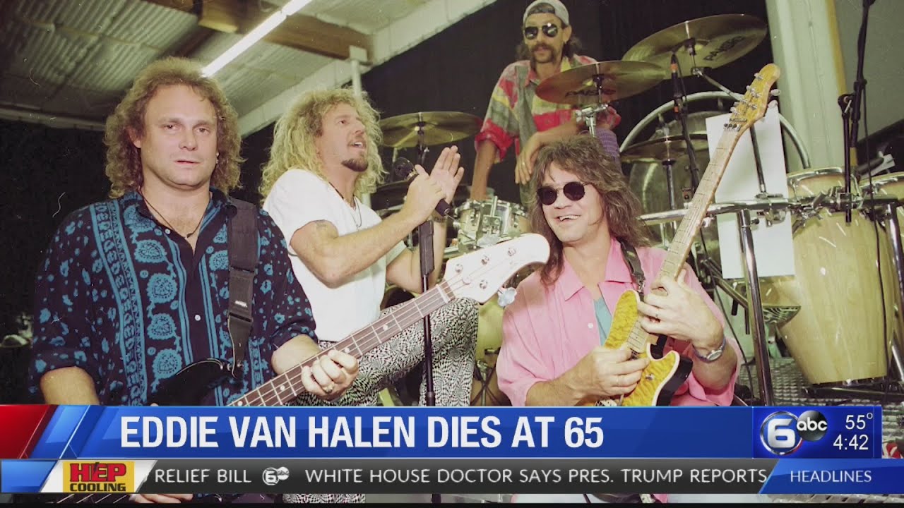 Jimmy Kimmel, Sammy Hagar react to death of Eddie Van Halen - YouTube
