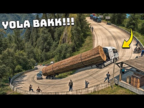 DÜNYANIN EN MEŞHUR GERÇEK YOLU !!! | DEV TOMRUK İLE SİTİNJAU LAUİK 'E GİRDİK !!! | ETS 2 MOD