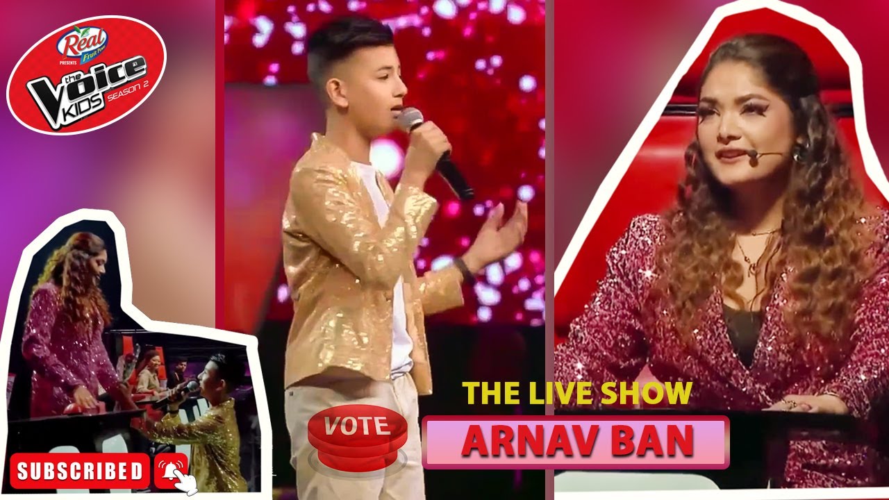 Arnav Ban Udayo Hawale | The Voice Kids Nepal | Live Show - YouTube