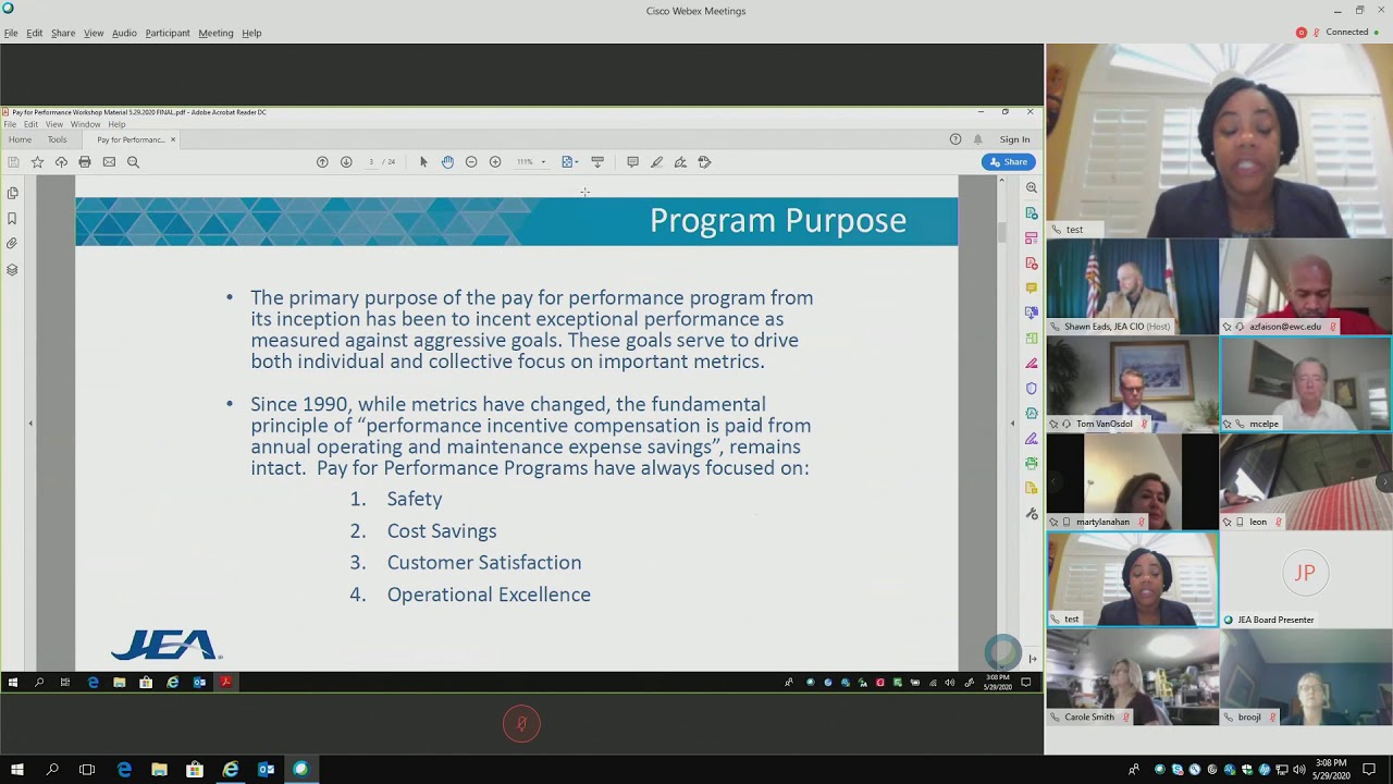 JEA Board Workshop, May 29, 2020 - YouTube
