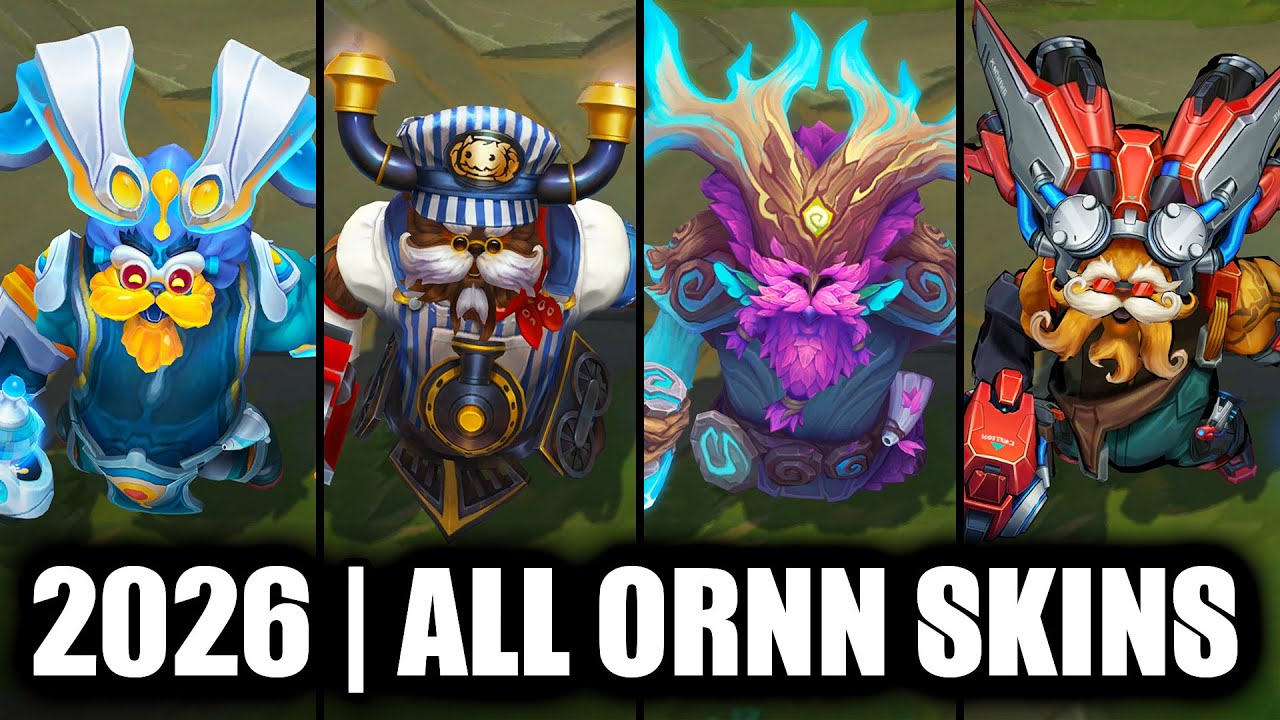 ALL ORNN SKINS SPOTLIGHT 2026 | League of Legends - YouTube