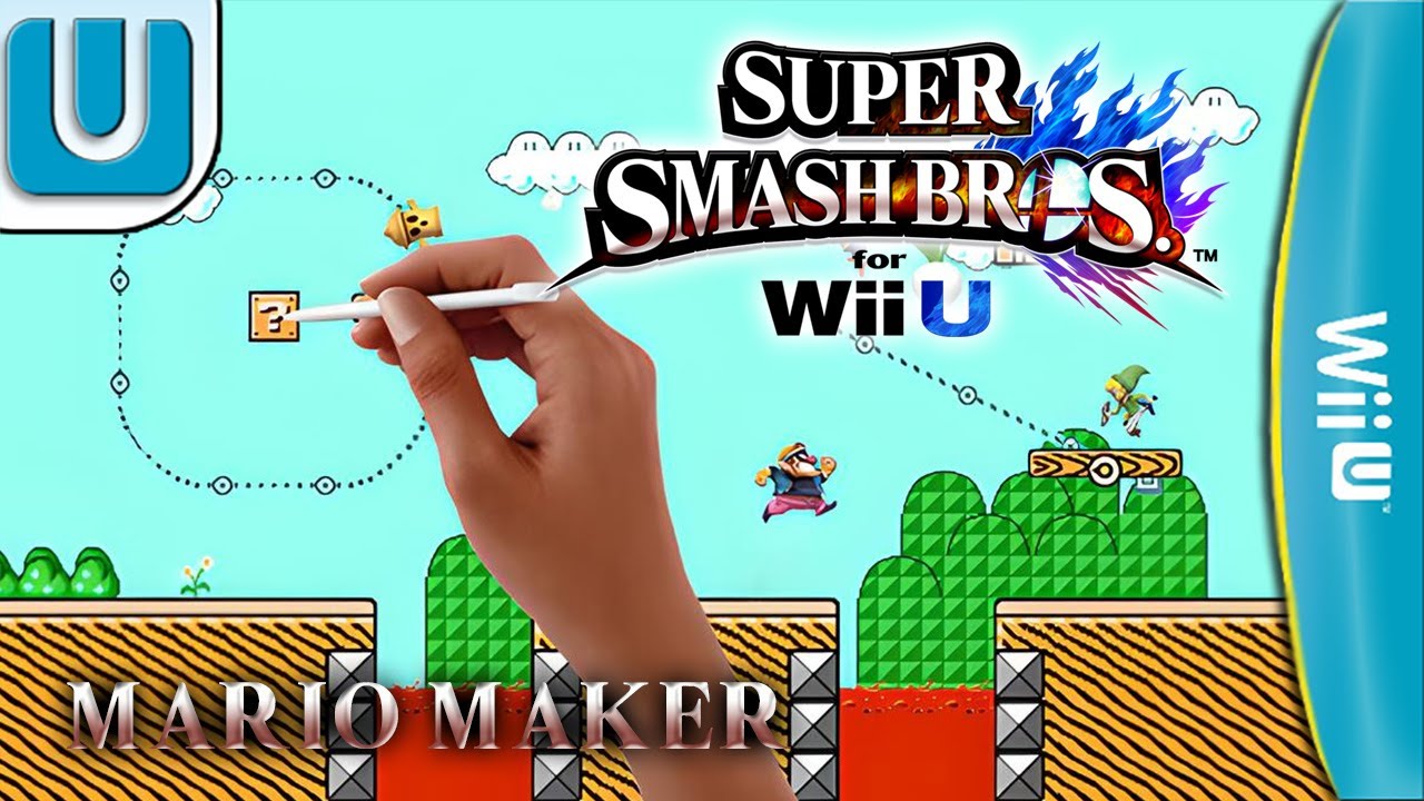 Longplay of Super Smash Bros. for Wii U - Super Mario Maker (DLC) - YouTube